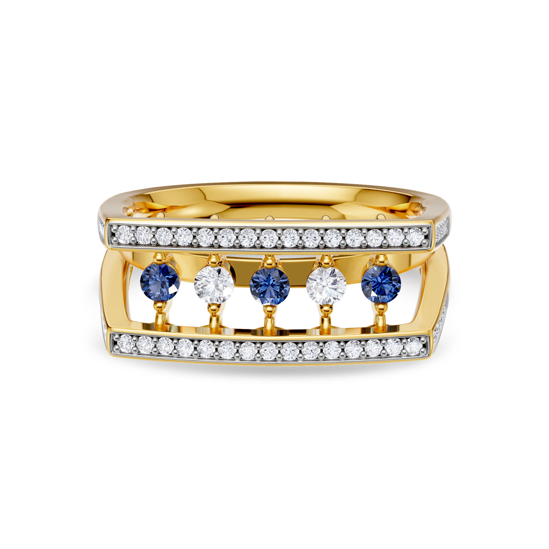 Shop Dazzling Dancing Diamond Ring Online at Kisna.